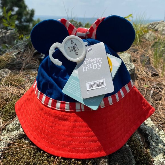 Disney | Accessories | Disney Baby Minnie Mouse Sun Hat Upf 5 Nwt ...